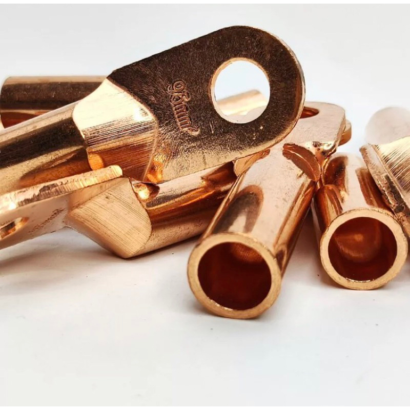 Đầu Cos Nối Dây Điện Đồng Đỏ DT16, Đầu Cos Đồng Đỏ 16mm 1 Lỗ - Điện Xanh TK – Thiết Bị Điện ...