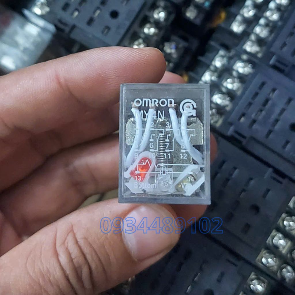 Relay Omron MY4N 24V 5A 14 Chân Nhỏ - Điện Xanh TK – Thiết Bị Điện Chính Hãng, Giá Tốt